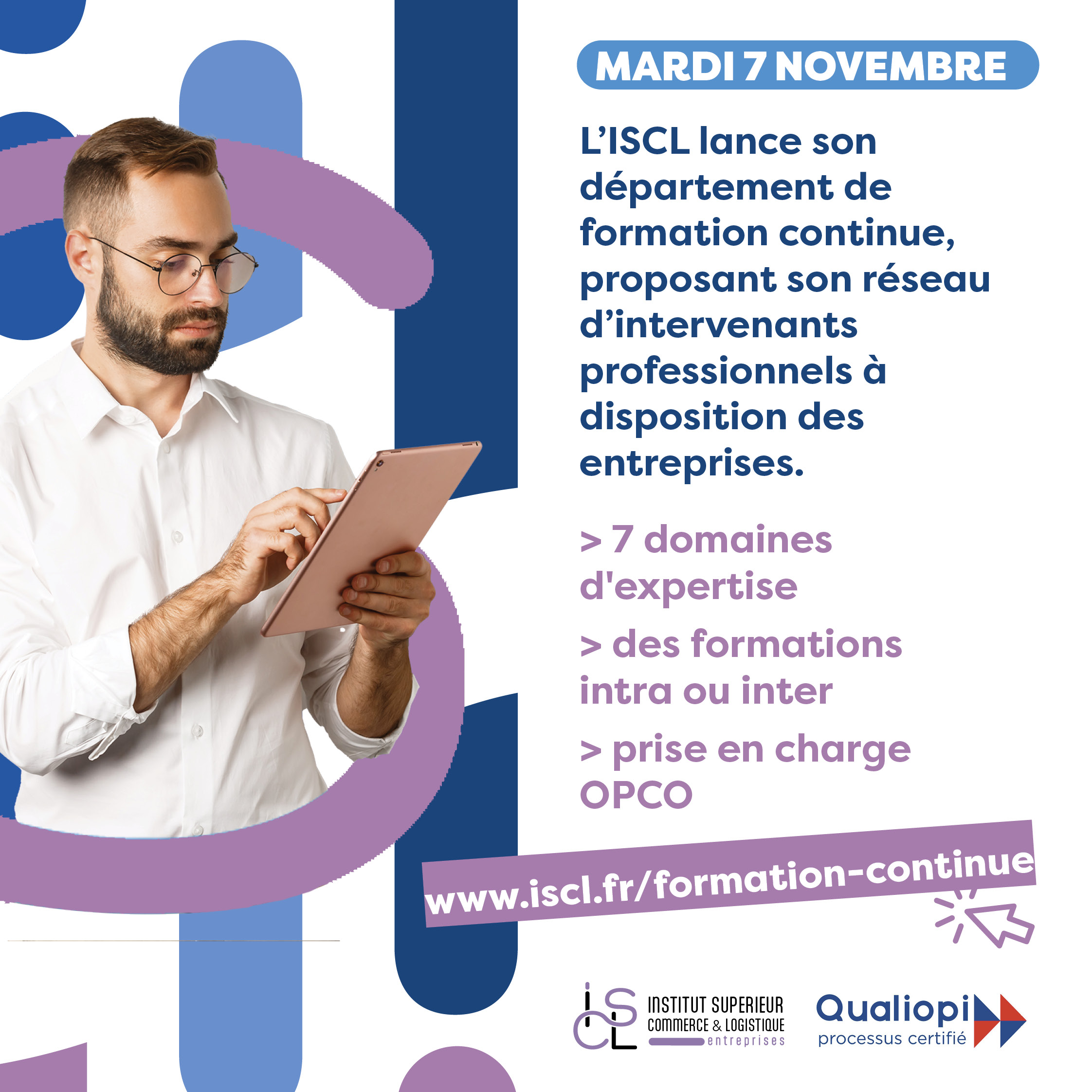 L'ISCL lance son département de formation continue ! - Institut ...